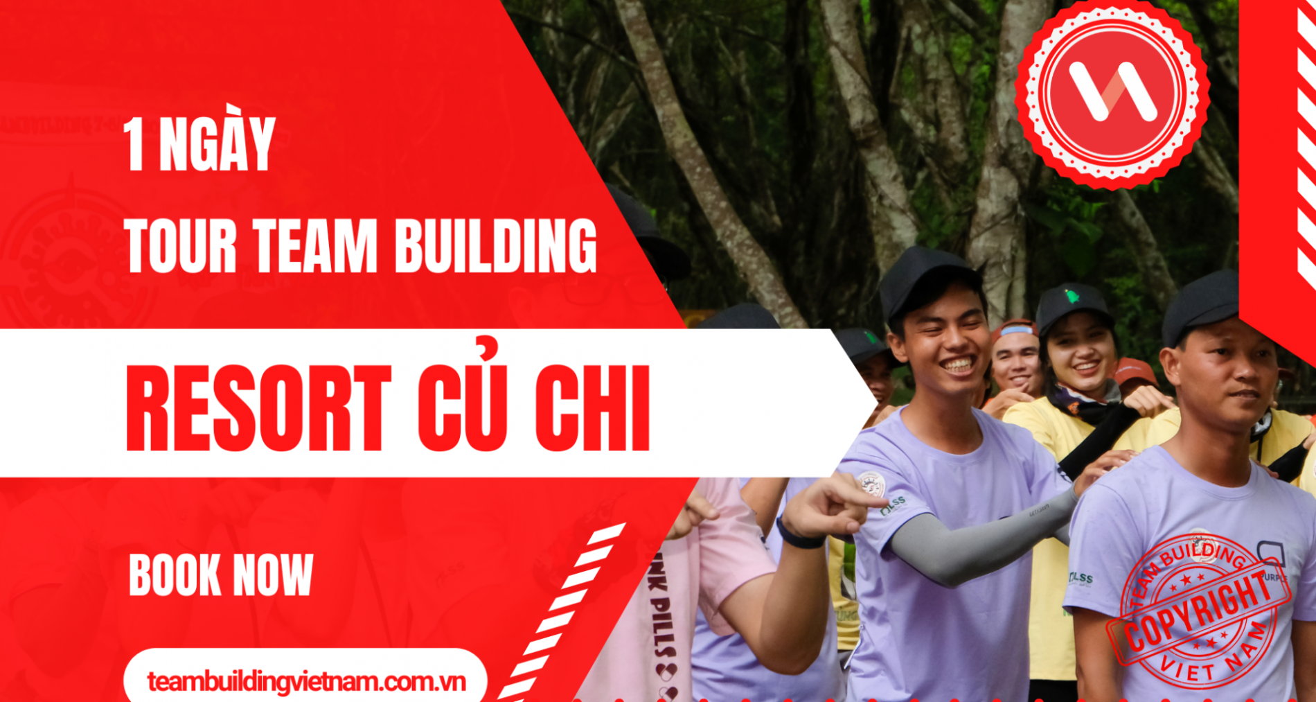 Tour Team Building Củ Chi 1 Ngày Chất Lượng Chuyên Nghiệp